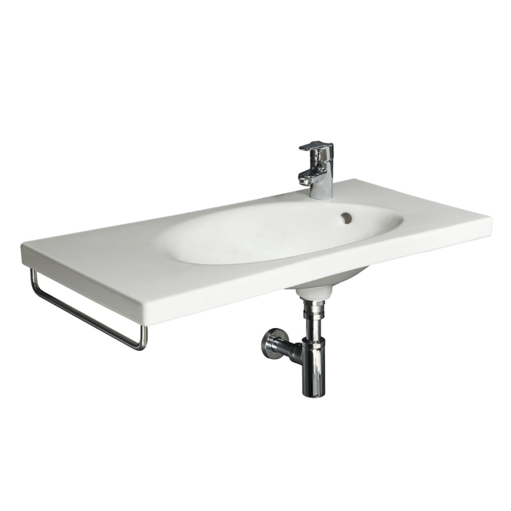 Jika Tigo nábytkové umyvadlo 80x38,5 cm, otvor pro baterii vpravo, H8122180001061 | getmi.cz